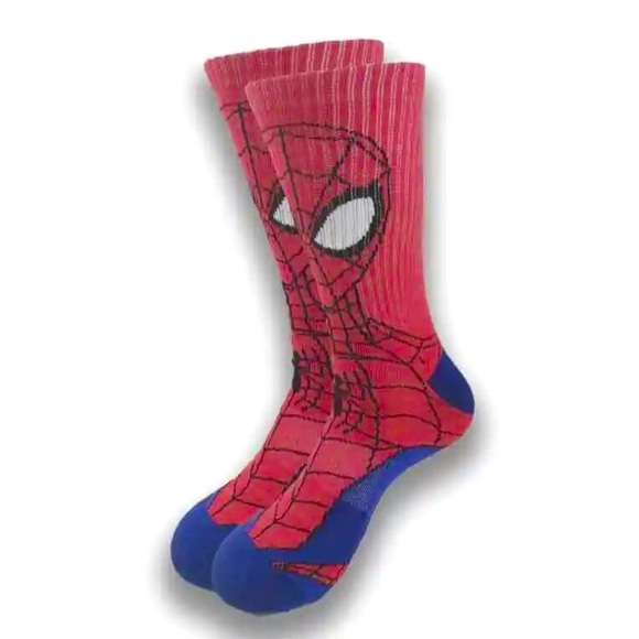Marvel | Underwear & Socks | Spiderman Ribbed Crew Socks | Poshmark